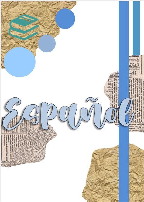 Portadas De Espa Ol Creativas Bonitas Y F Ciles