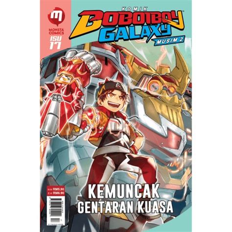 BOBOIBOY Galaxy Komik Musim 2 Isu 1 Isu 27 Lazada
