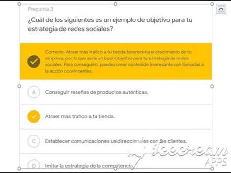 Respuestas Examen Fundamentos De Marketing Digital Google