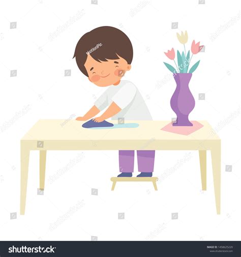 62 Boy Cleaning The Dinner Table Royalty Free Images Stock Photos