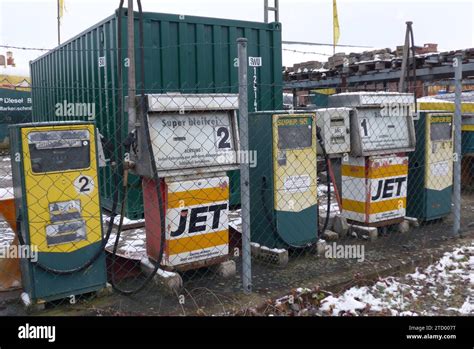 Ein Mineralölhandel am Bahnhof von Scheeßel Landkreis Rotenburg Wümme