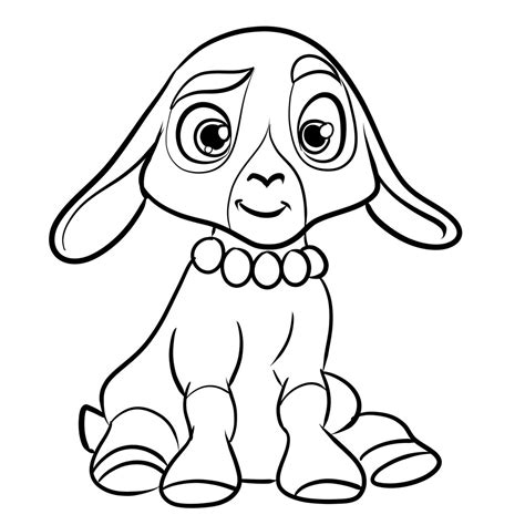 Coloriage De Valentino De Wish Walt Disney Pictures