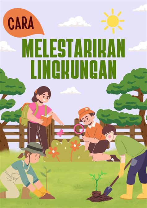 Halaman Gratis Contoh Poster Ruang Kelas Keren Canva