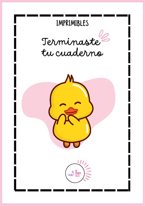 Terminaste El Cuaderno Enprimerciclo Terminaste Tu Cuaderno
