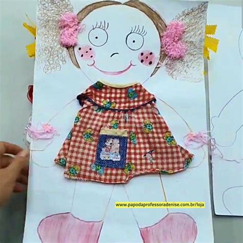 Molde Do Boneco Junino Para Imprimir Papo Da Professora Denise