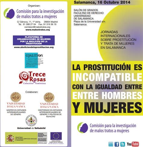 Jornadas internacionales sobre Prostitución y Trata de Mujeres