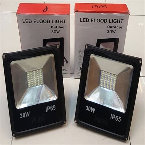 Jual Lampu Sorot LED HIDEKI 5730 30W 220V Flood Light Outdoor Di Lapak