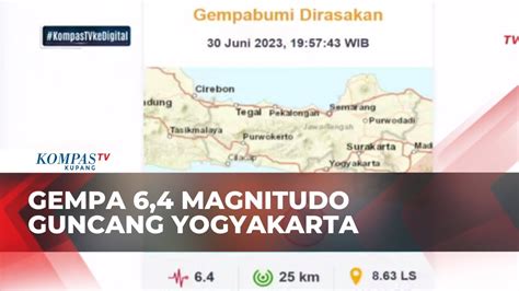 BREAKING NEWS Gempa 6 4 Magnitudo Guncang Yogyakarta YouTube