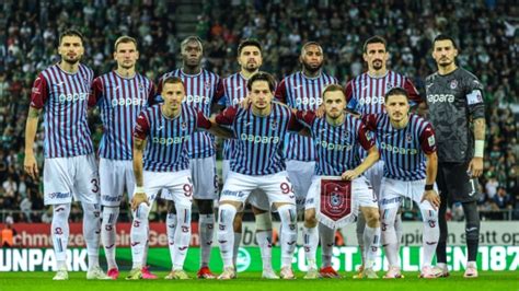 Trabzonspor St Gallen maçının muhtemel 11 leri