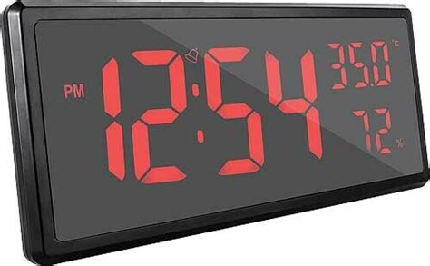 Horloge digitale Affichage LED et numérique 1001 Pendules
