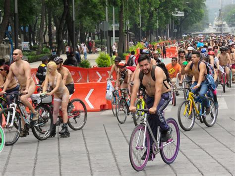 Mexico City World Naked Bike Ride Francerobert Flickr