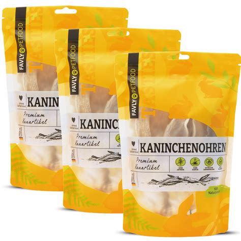FAVLY Petfood Kaninchenohren Mit Fell 360 G FRESSNAPF