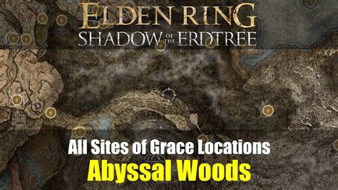 All Sites Of Grace Locations Abyssal Woods 475 479 Elden Ring DLC