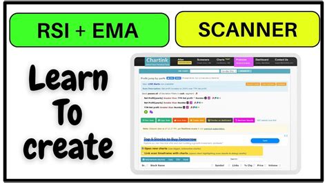 How To Create A Chartink Scanner Step By Step Guide YouTube