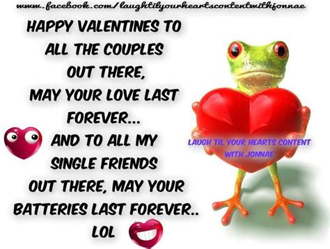 Funny Happy Valentines Day Quote For Couples And Singles Funny