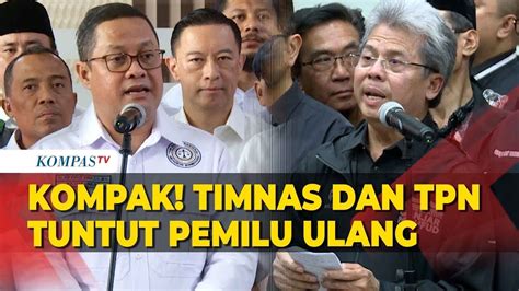 Timnas Amin Dan TPN Ganjar Mahfud Kompak Gugat Ke MK Minta Pemilu