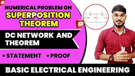 Superposition Theorem Example Problem With Solution Easy Process Dc