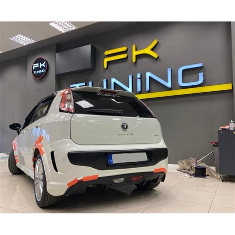 Fiat Grande Punto Abarth Body Kit Seti polyester astarlı FK Tuning
