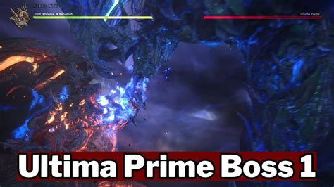 Final Fantasy XVI Ifrit Phoenix Bahamut Vs Ultima Prime Boss YouTube