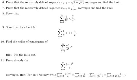 solved sequences and series 1 construct a sequence of real