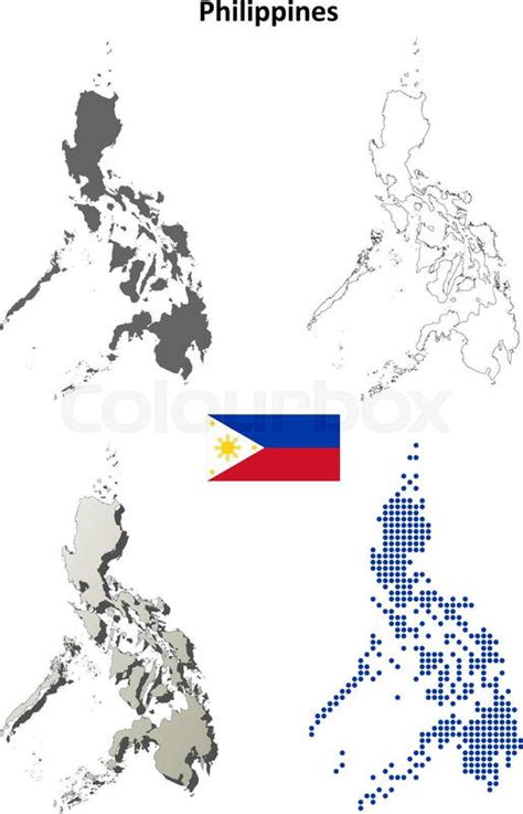Map Of The Philippines Outline