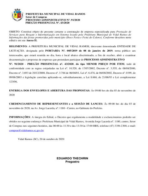 Preench Vel Dispon Vel Publicaes De Terceiros E Editais De Dirio