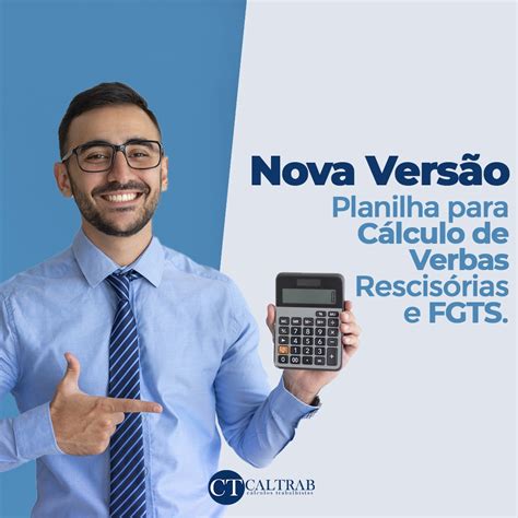 Planilha para cálculo de verbas rescisórias e FGTS nova versão V3 10