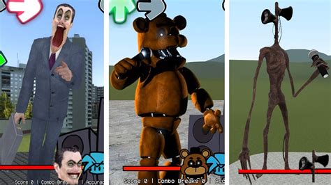 GARRY S MOD IN FRIDAY NIGHT FUNKIN GMod Vs FNF Mod Compilation