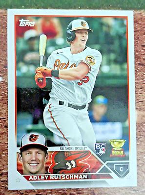 2023 Topps Series 1 Adley Rutschman Rookie Card RC 250 Baltimore