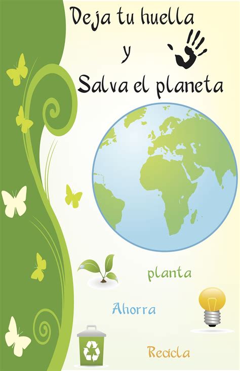 Salva El Planeta Carteles Medio Ambiente Dia Del Medio Ambiente