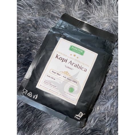 Jual Kopi Luwak Liar Arabika Gayo 250 Gram Bubuk Biji Pure Wild