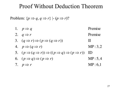 ppt truth table method and propositional proofs powerpoint presentation id 304478