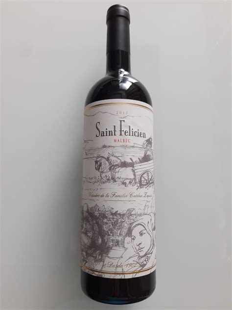 Vinho Saint Felicien Malbec Ml Grand Vinhos Brasil