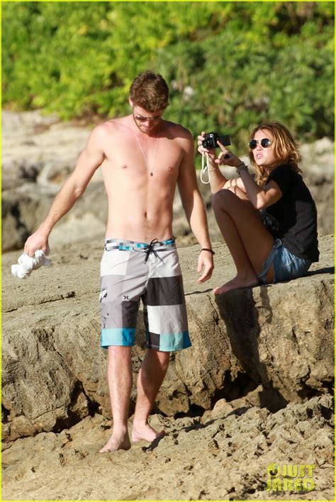 Liam Hemsworth Shirtless For Miley Cyrus Photo 2613181 Liam