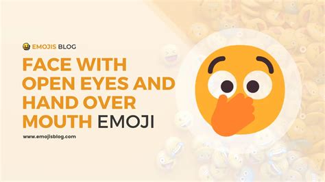 Face With Open Eyes And Hand Over Mouth Emoji Meaning