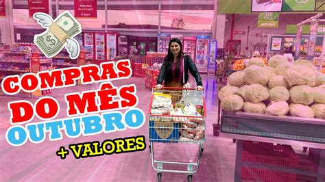Compras Do Mes De OUTUBRO 2022 O QUE EU COMPREI E QUANTO GASTEI