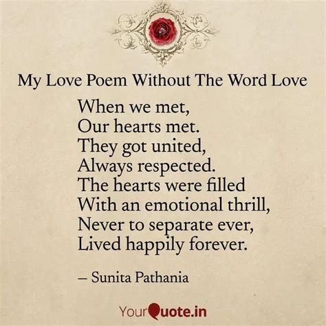 When We Met Our Hearts M Quotes Writings By Sunita Pathania