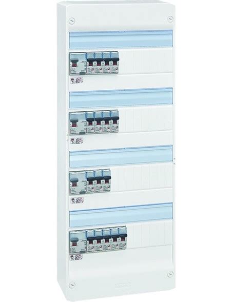 Legrand Réf 093059 Tableau pré équipé 4 rangées essentiel