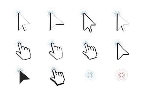 Pixel Mouse Cursor Png Premiumhon