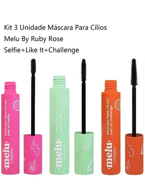 Rímel Máscara Para Cílios Peel Off Melu By Ruby Rose SHEIN Brasil