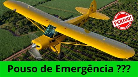 Pouso de Emergência ou Pouso de Treinamento em Emergência YouTube