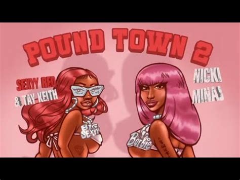 Sexyy Red Ft Nicki Minaj Pound Town 2 Music Lyrics YouTube
