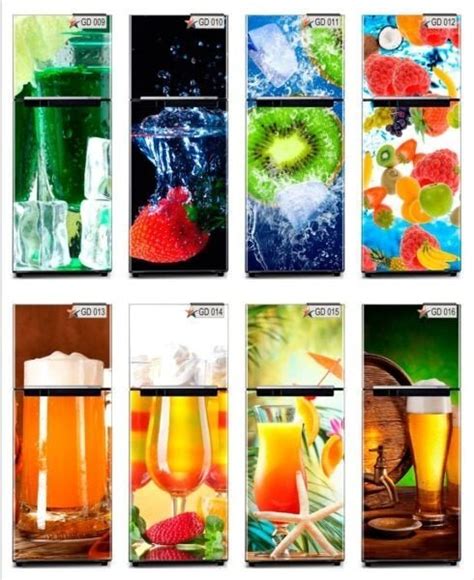 Adesivo Decorativo Para Envelopamento De Geladeira E Freezer Somente