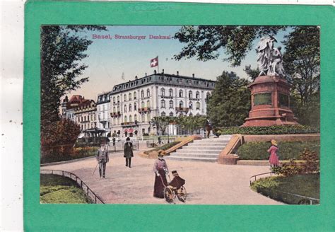 Basel Strassburger Denkmal 1912 Kaufen Auf Ricardo