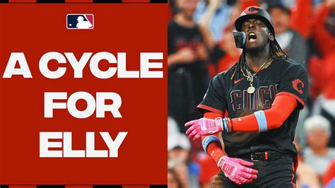 Elly De La Cruz Hits For The Cycle Youtube