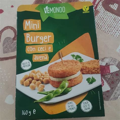 Lidl Mini Burger Con Ceci E Avena Review Abillion
