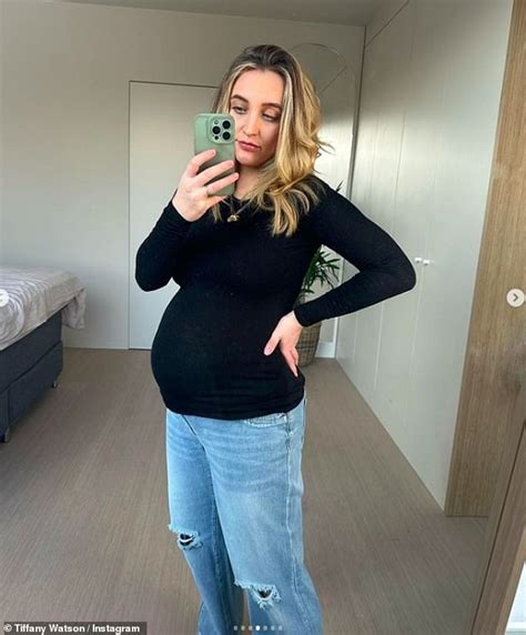 Pregnant Tiffany Watson Reveals She Had Awful Loss Anxiety Newsfinale