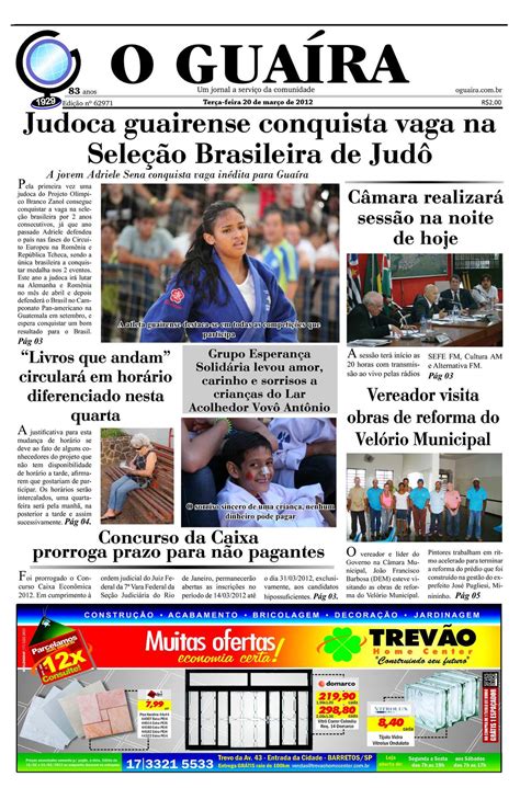 Calaméo Jornal O Guaíra 20 03 2012