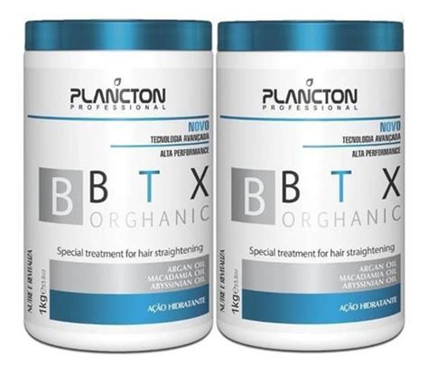 Kit Btx Orghanic Plancton Kg Cuidados O Cabelo Magazine Luiza