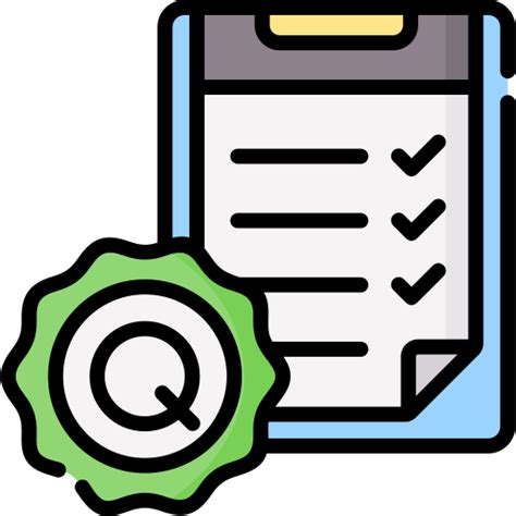 Control De Calidad Iconos Gratis De Industria